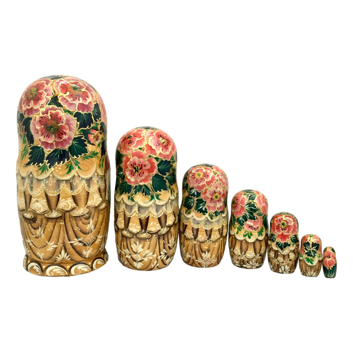 Christmas Russian nesting dolls. Large Russian Dolls. Matryoshka