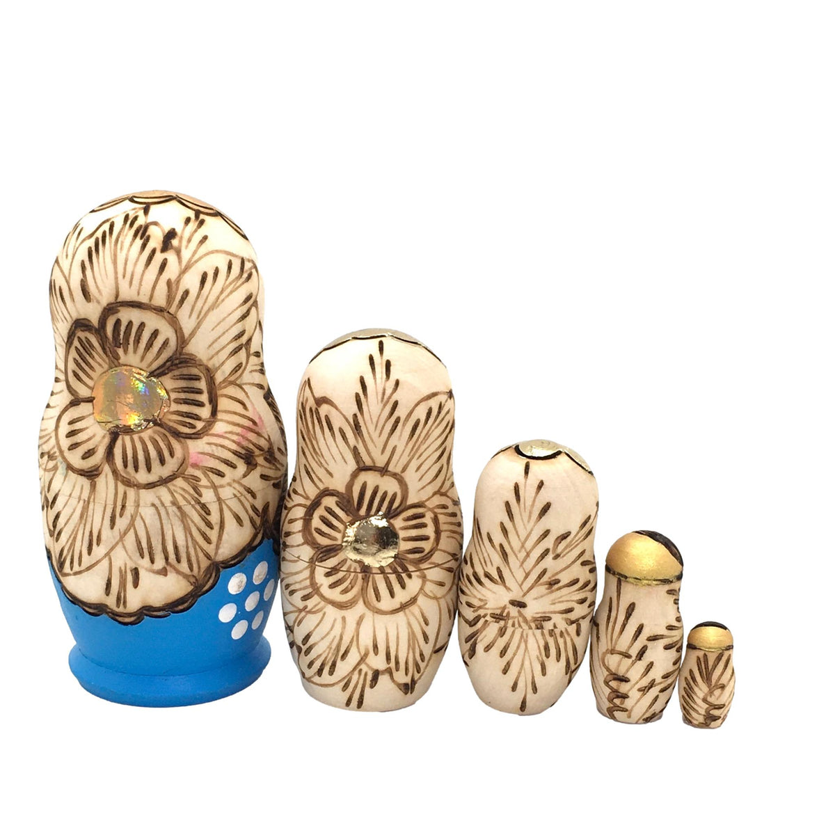 Nesting Dolls for Kids. Authentic Russian Stacking Dolls. Matryoshka