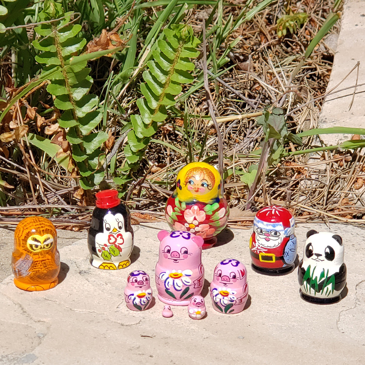Buy Miniature dolls Family Online Russian Handcrafted Nesting Dolls.