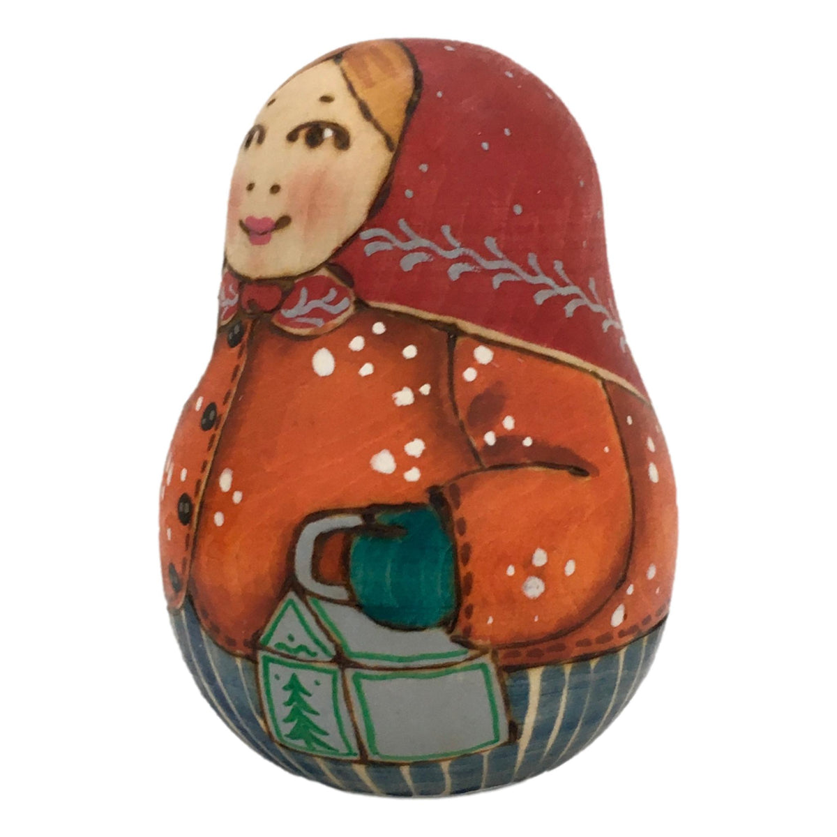 Russian Doll. Musical Russian Doll. Matryoshka from Russia. Musical Doll