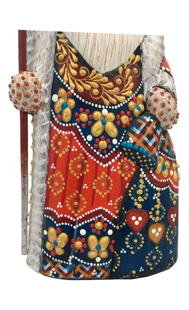 Russian Carved Father Frost figurine