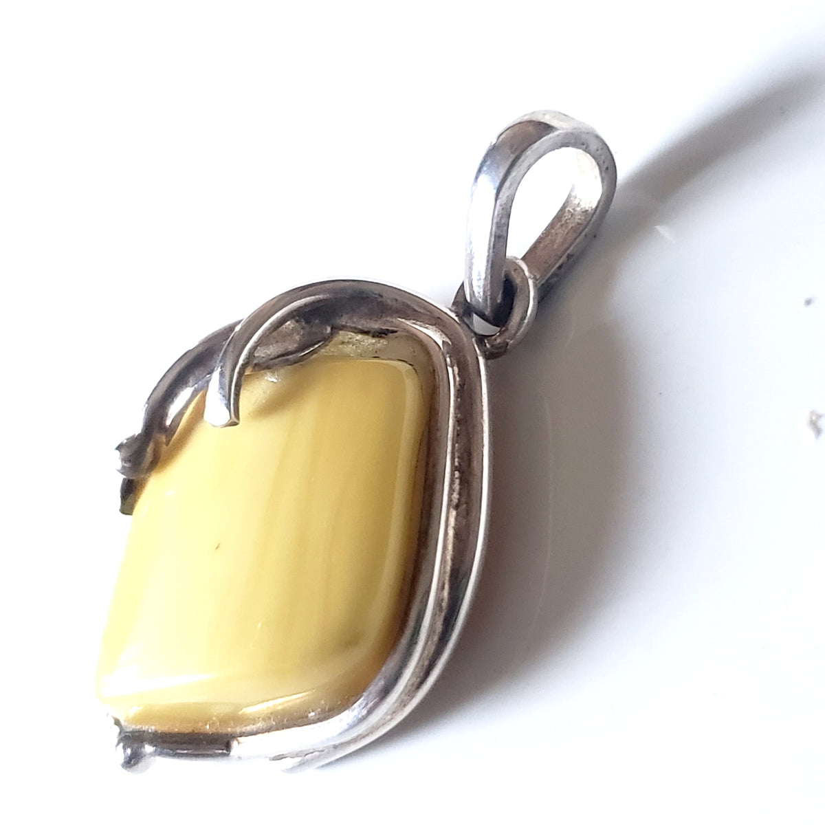 Genuine Butterscotch Amber Pendant from The Amber Gift Shop Collection