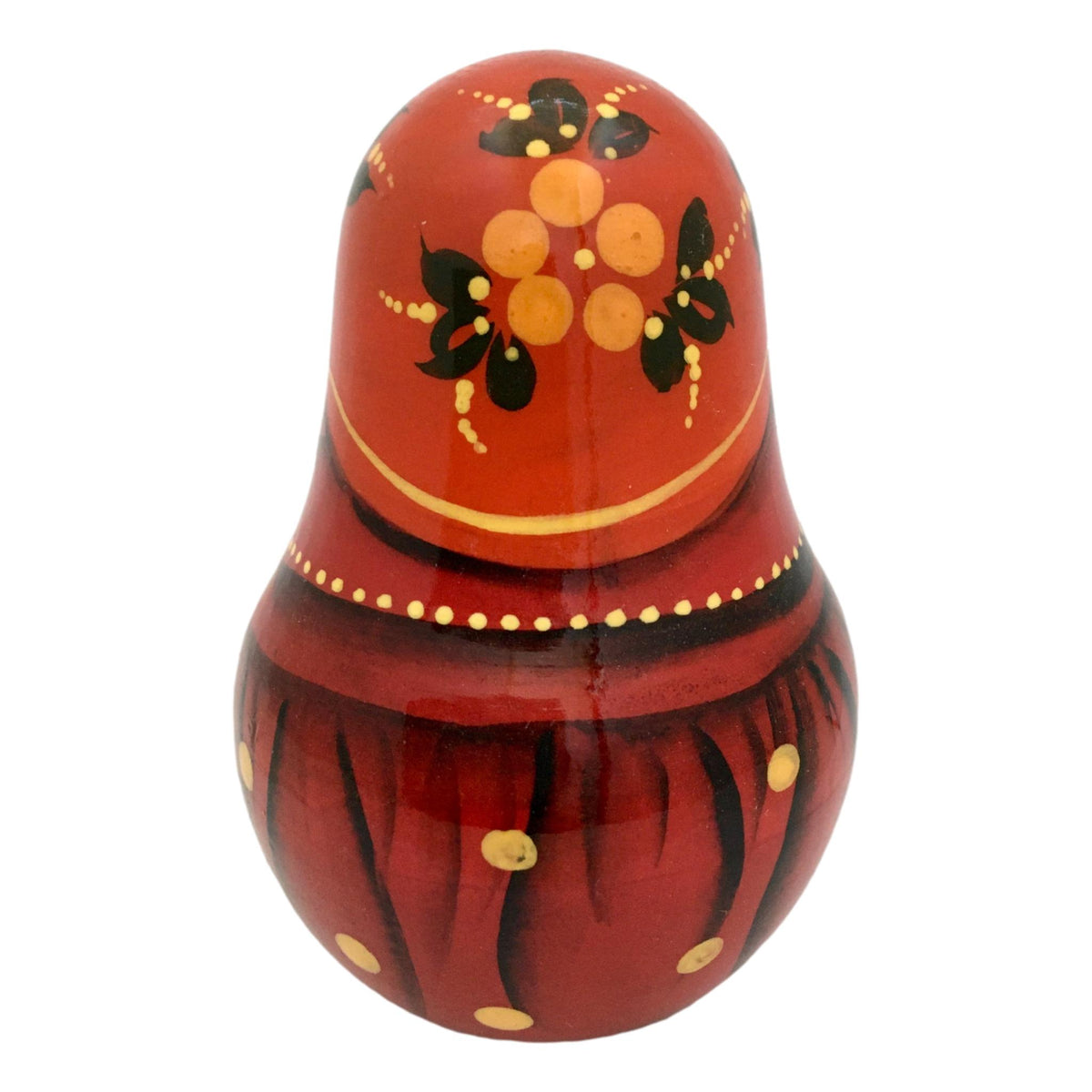 Matryoshka Doll. Musical Bell. Traditional Russian Toy. Gift for Kids